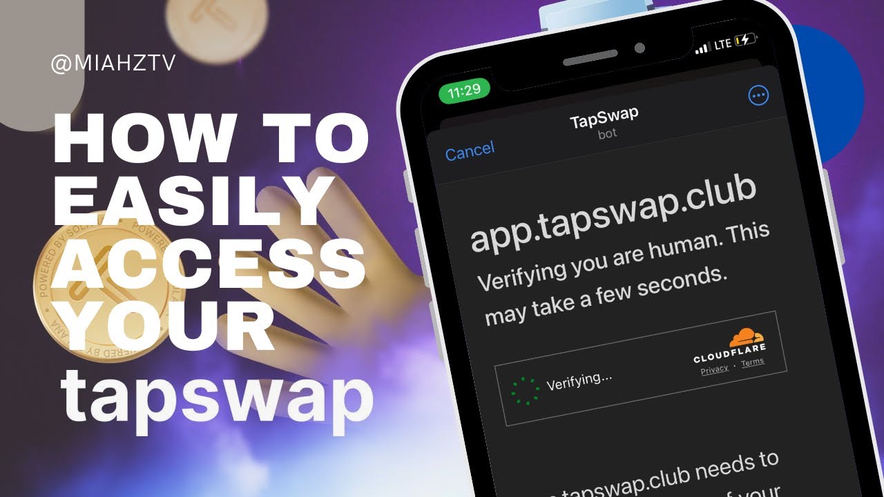 Tapswap on telegram: watch How to Access TapSwap Bot on Telegram | Easy ...
