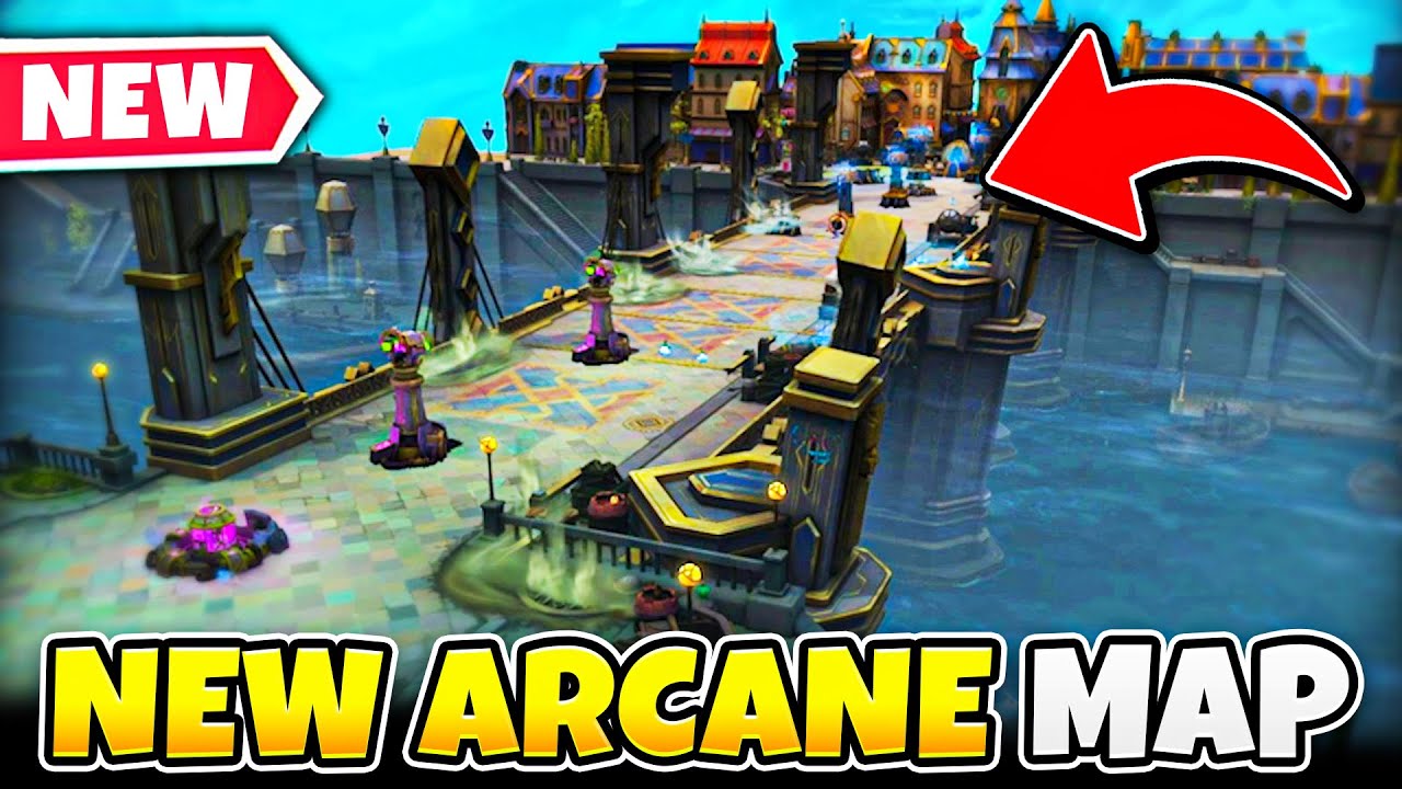 RIOT JUST RELEASED A NEW ARCANE GAME MODE?! NEW ARAM MAP - YouTube