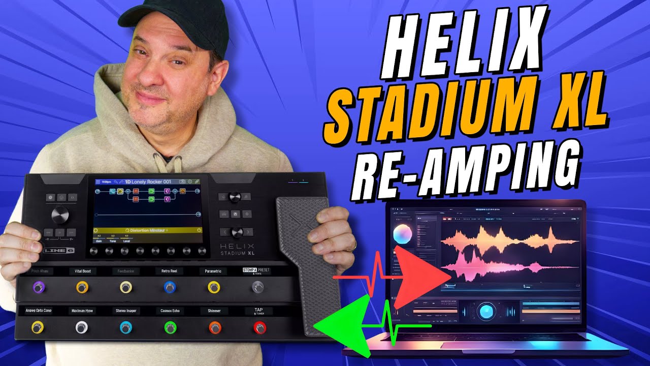 The Complete Helix Stadium XL Reamping Workflow - YouTube
