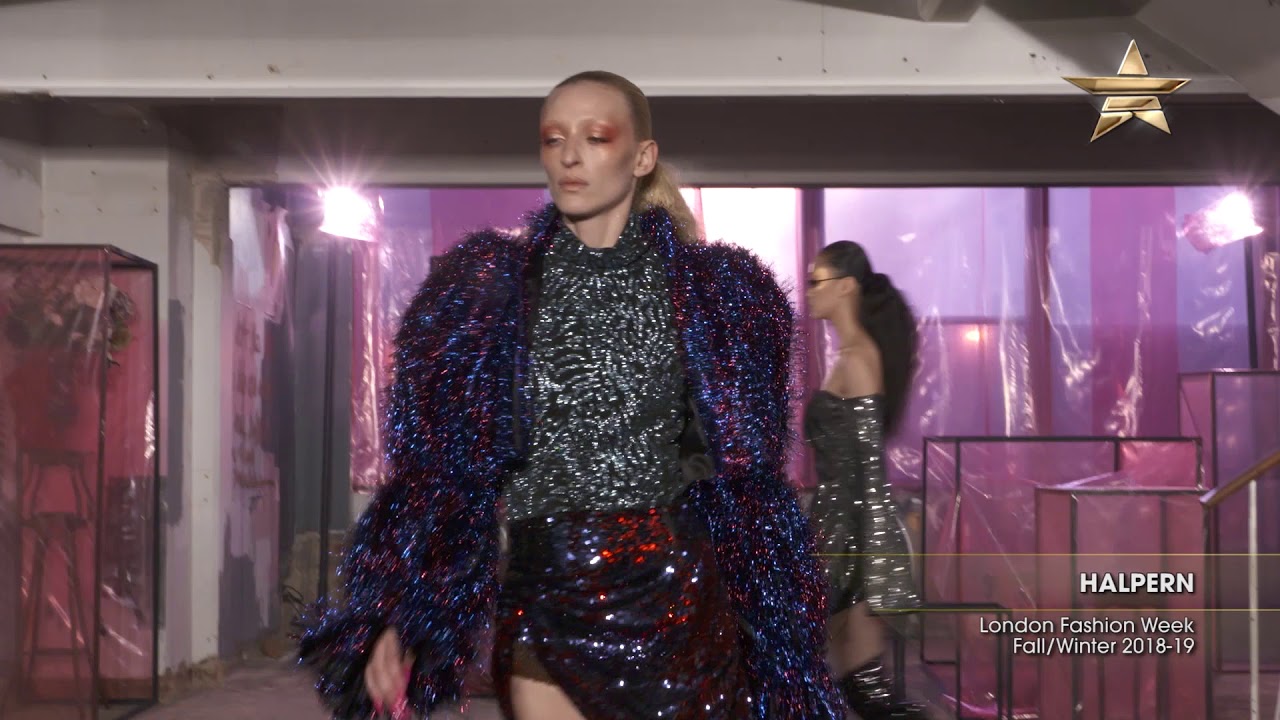 HALPERN London Fashion Week Fall/Winter 2018-19 - YouTube