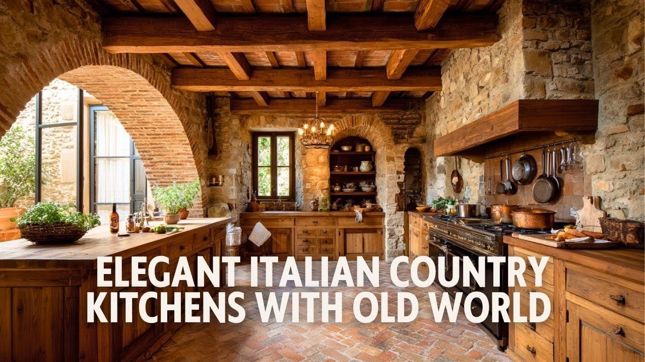 30 Elegant Italian Country Kitchens with Old World Flair You’ll Want to ...
