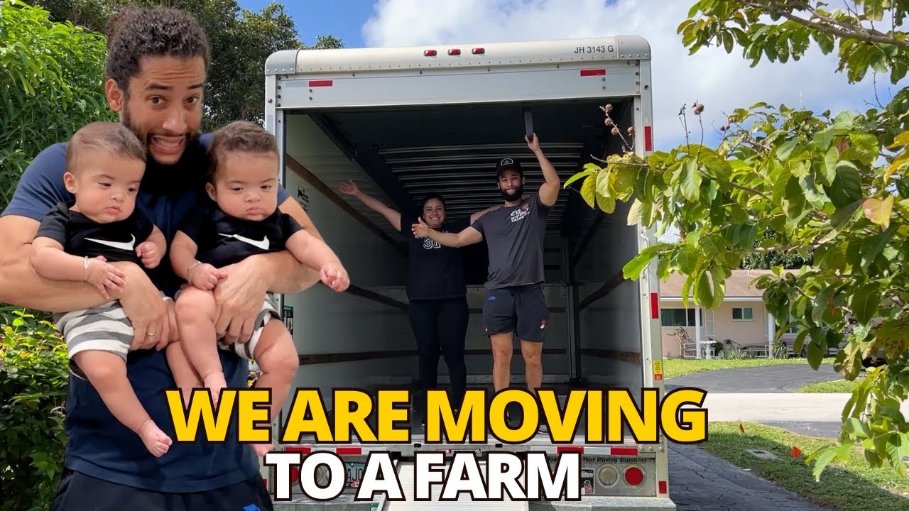 We are moving to a farm with our Twin Babies - YouTube
