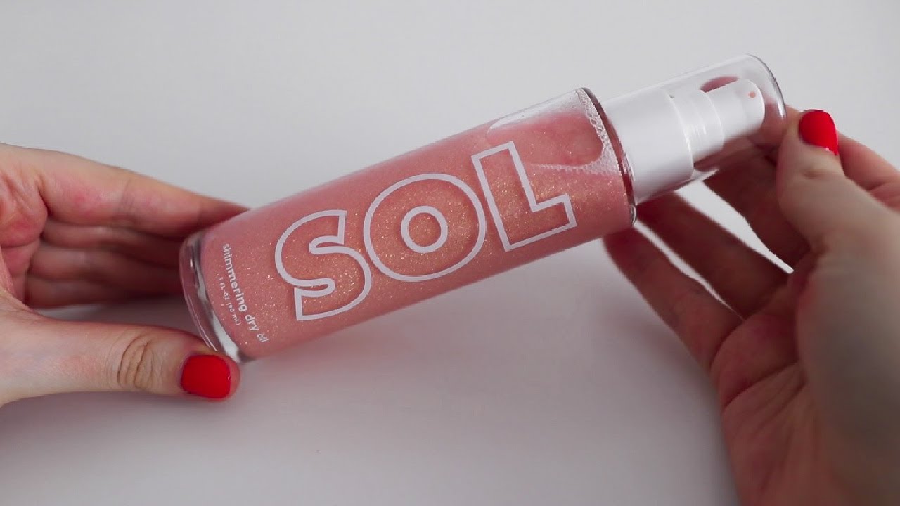 SOL BODY OIL UNBOXING & SWATCHES - YouTube