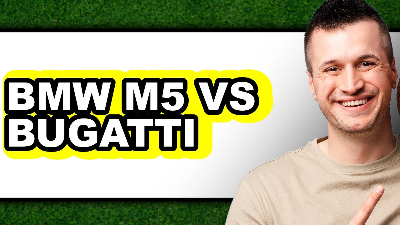 BMW M5 VS Bugatti - Full Comparison - YouTube