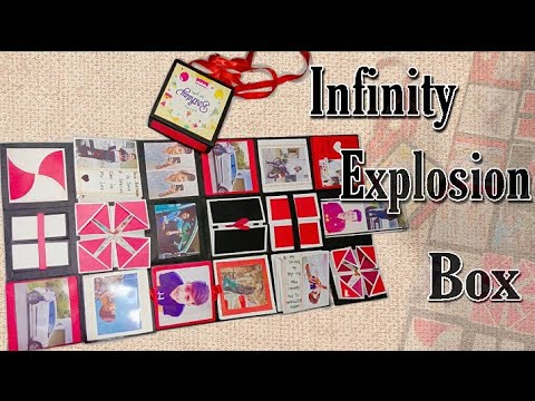 Infinity Explosion box || for birthday, anniversary, fathers day ...