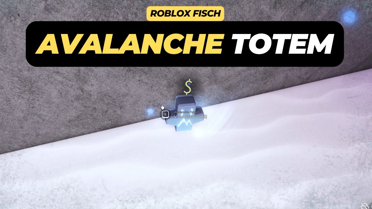 How to Get Avalanche Totem in Roblox Fisch - YouTube