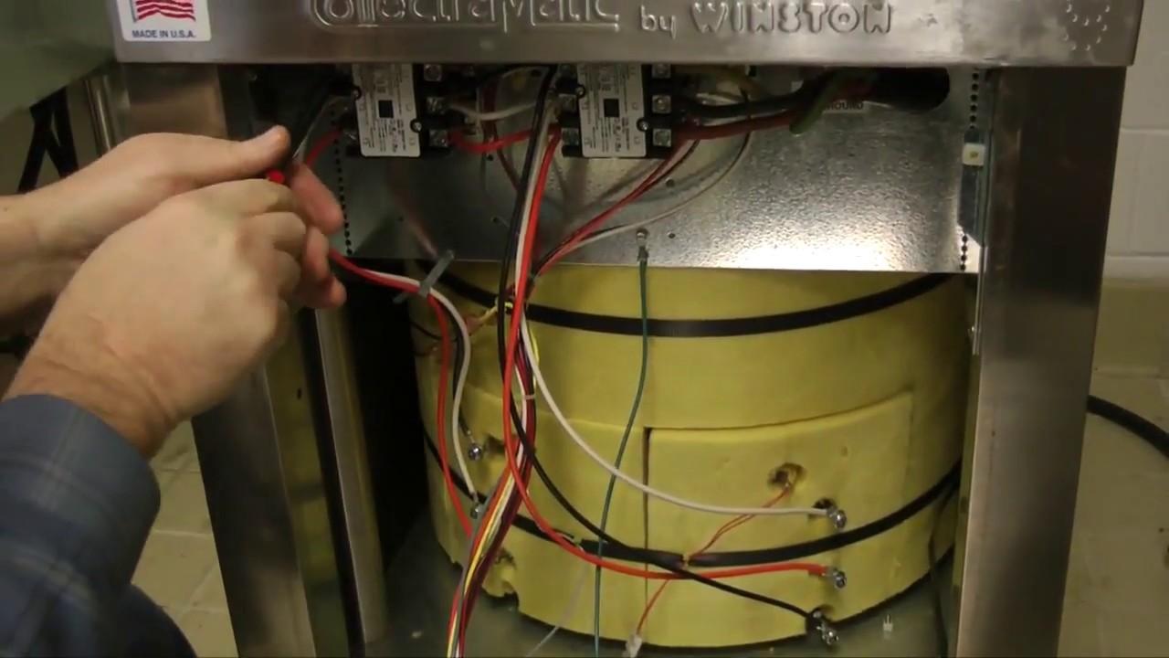 Winston Collectramatic Fryer Service Video - Replacing a Relay - YouTube