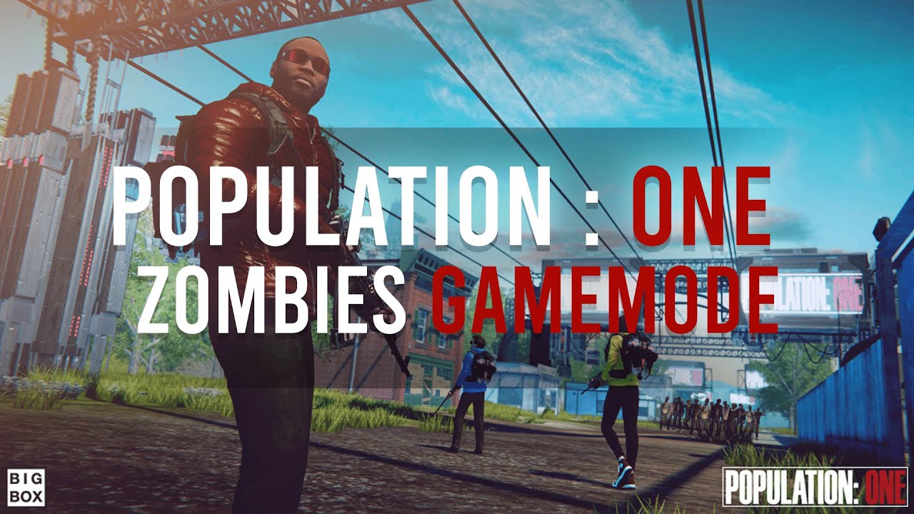 ZOMBIES GAMEMODE! - Population One VR BATTLE ROYALE!! - YouTube