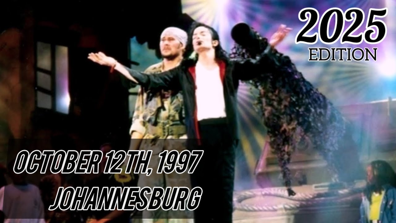 Michael Jackson - HIStory Tour Live in Johannesburg (October 12, 1997 ...