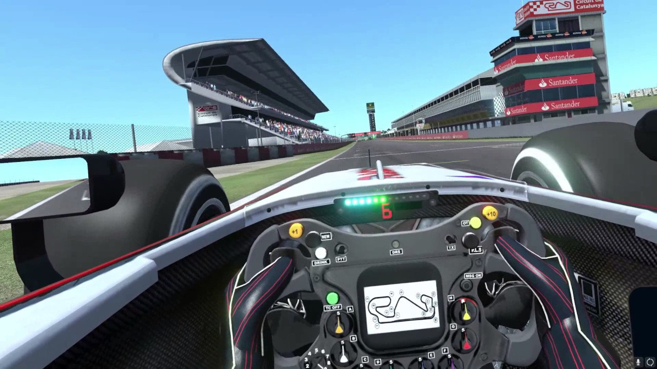 rFactor 2 - Formula RR 2017 @ Barcelona - VR & DX11 - YouTube