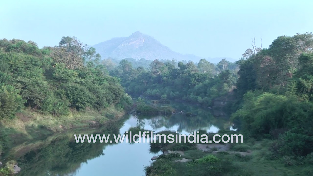 Harangi backwaters in Southern India - YouTube