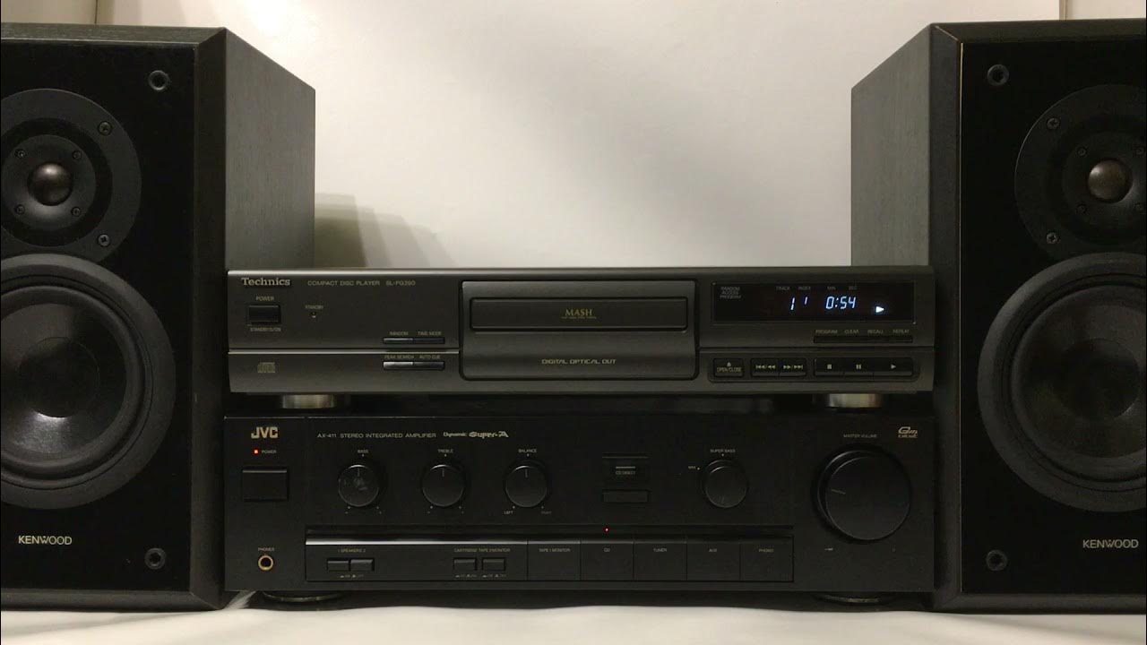 JVC AX 411 Technics SL PG390 Kenwood LS 200G - YouTube
