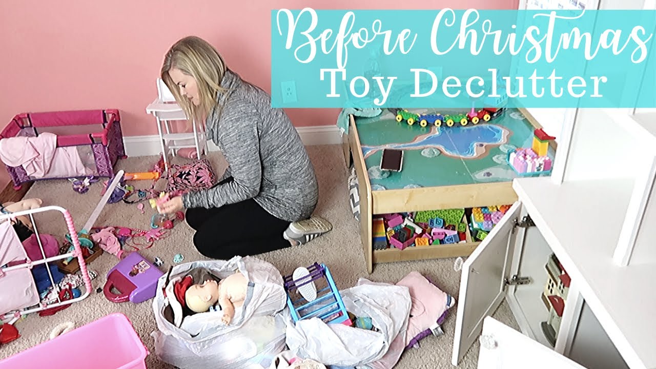 Toy Declutter Before Christmas 2019 | Extreme Declutter With Me - YouTube