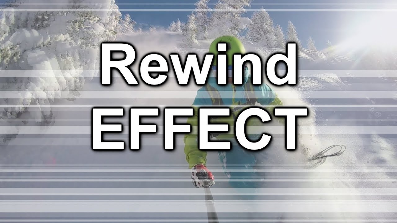 How To Create A Rewind Effect Vegas Pro 16 - YouTube