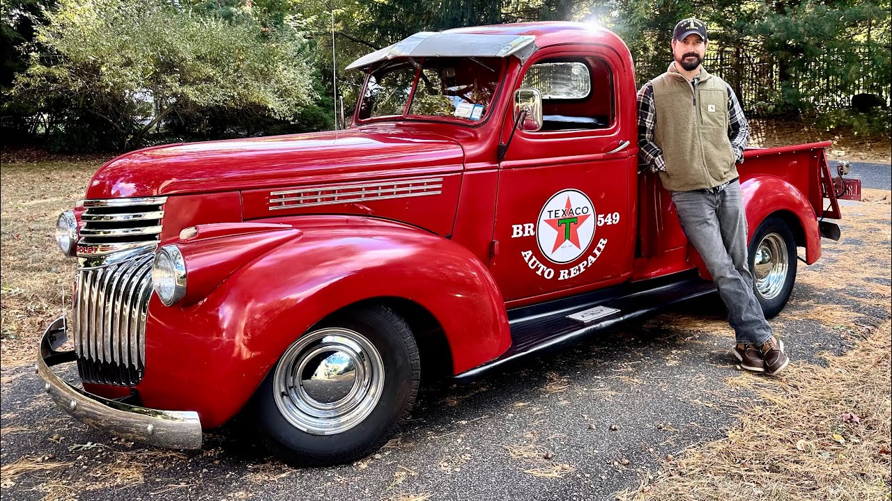 1946 Chevy 3100 Pickup “The Little Red Rooster” - YouTube