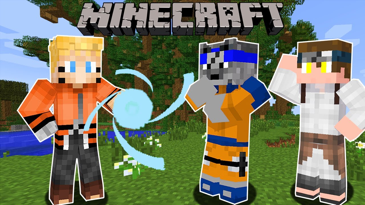 Minecraft : Naruto C #2 - O JUTSU DO HOKAGE NARUTO, RASENGAN!! - YouTube