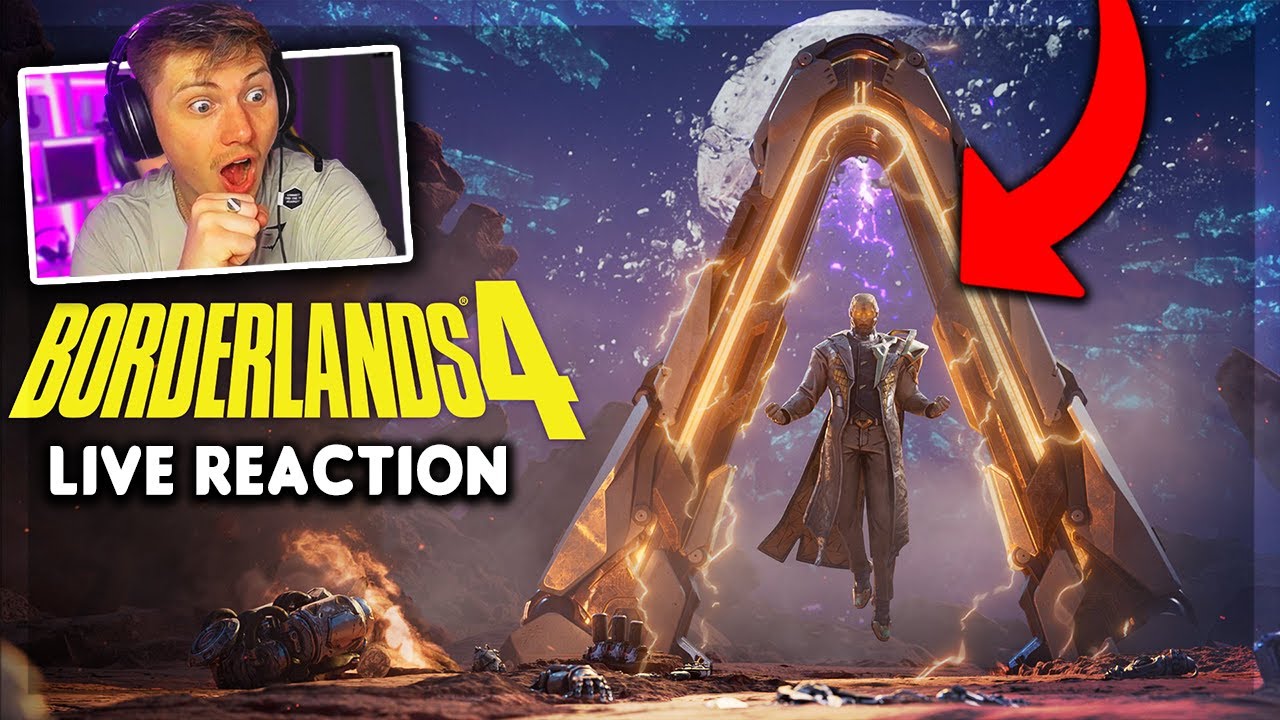 Our FIRST LOOK at Borderlands 4! (Borderlands 4 LIVE Trailer Reaction ...