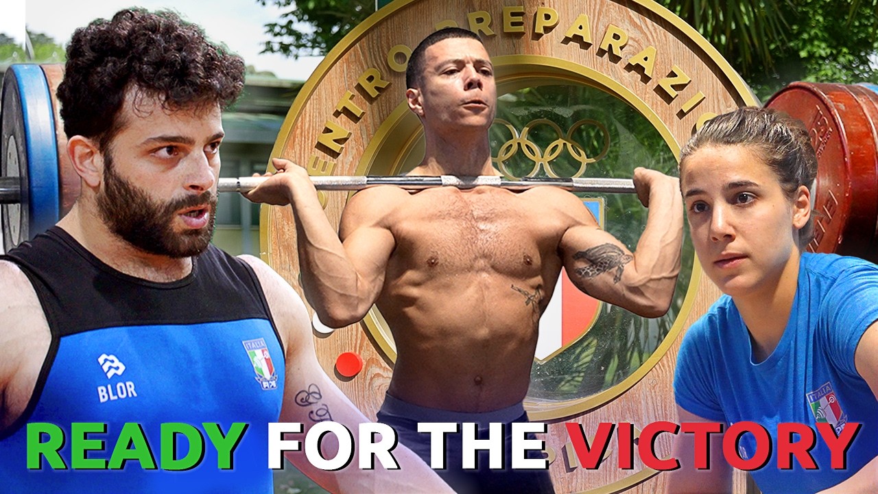 Italy Olympic Weightlifting Team: Countdown to Paris - YouTube