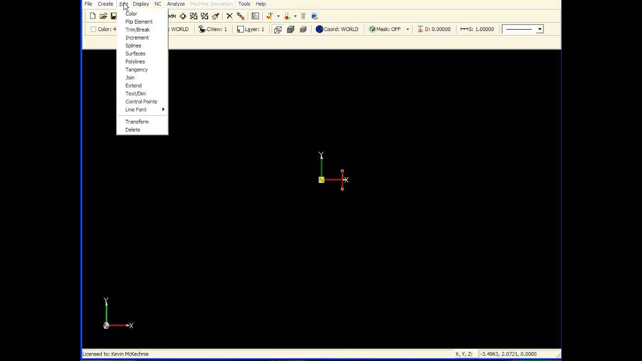 SURFCAM Tutorial - Main Screen: Main Menu Overview - YouTube