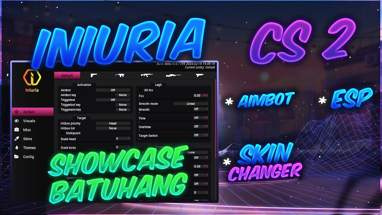 Free iNIURIA CS2 Hack | Aimbot,Skin Changer,Esp and More! Counter ...