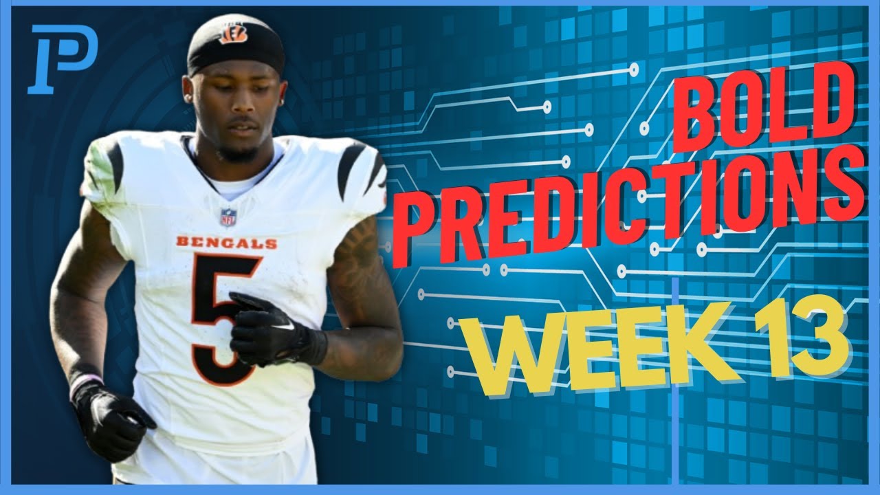 BOLDEST PROJECTIONS For Week 13 | INSANE Fantasy Football Rankings ...