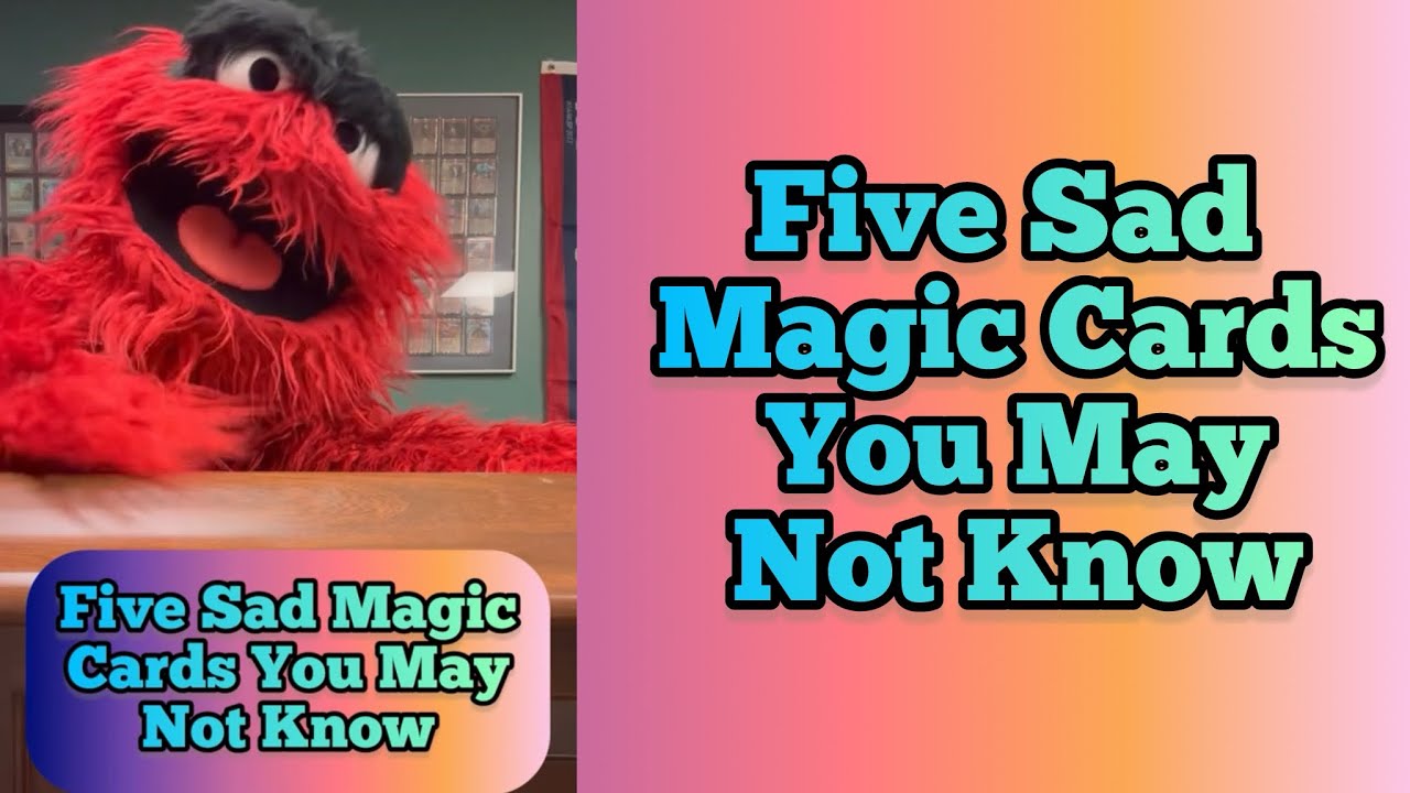 Five Sad Magic Cards You May Not Know 😢#magicthegathering #mtg #edh # ...