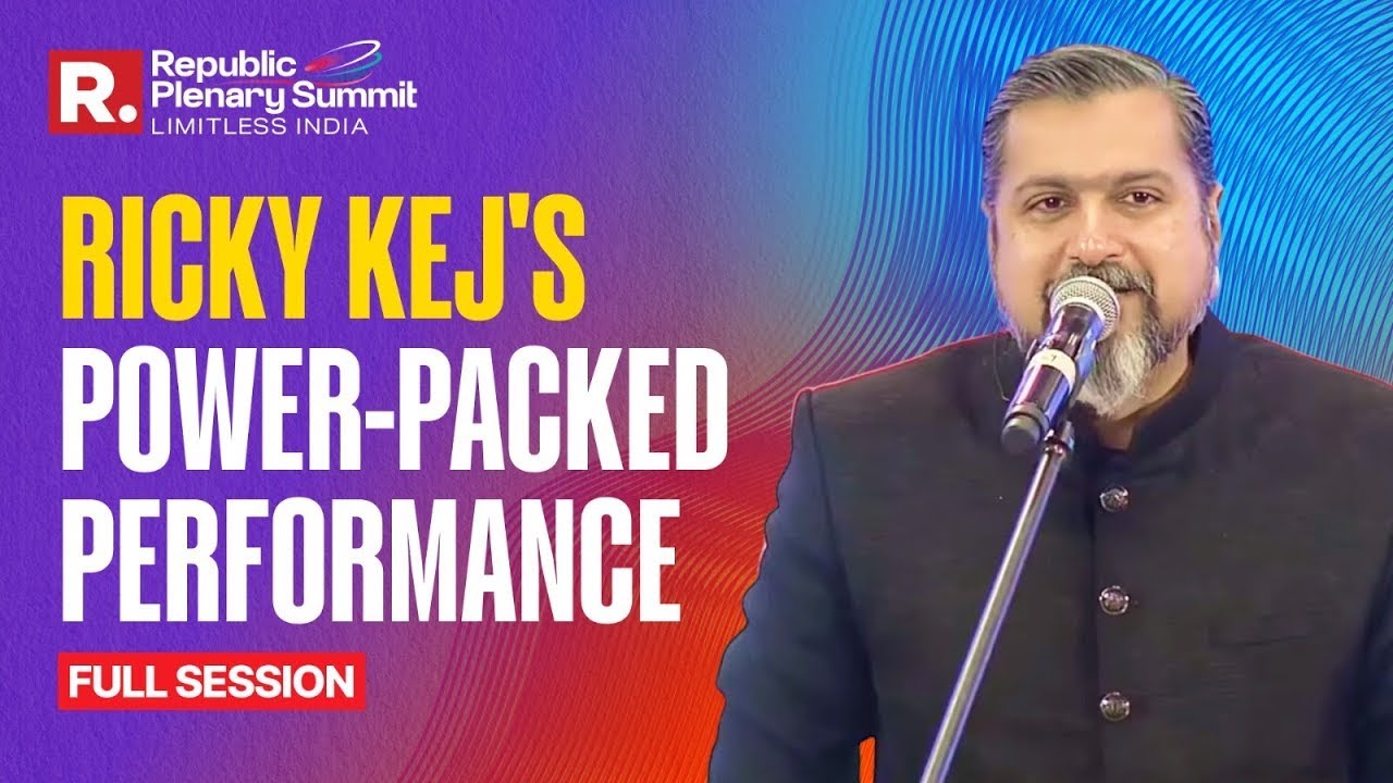 Ricky Kej & Band's Scintillating Live Performance At Republic Plenary ...