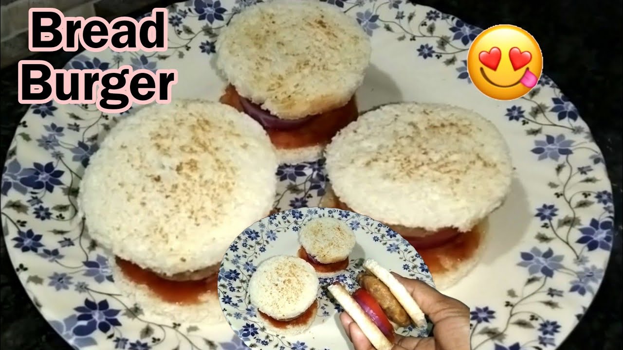 Bread Burger | Very Easy To Make | Tasty Yummy | Must Try ପାଉଁରୁଟି ...
