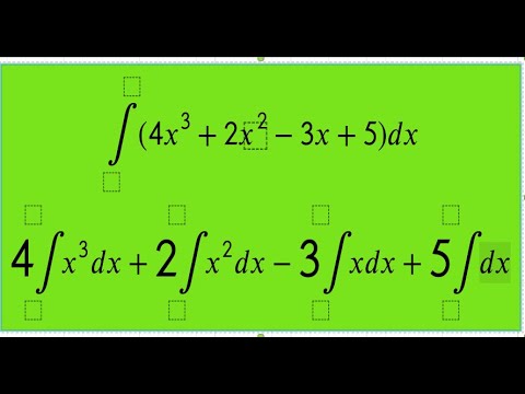 INTEGRAL DE UN POLINOMIO DESDE CERO. - YouTube