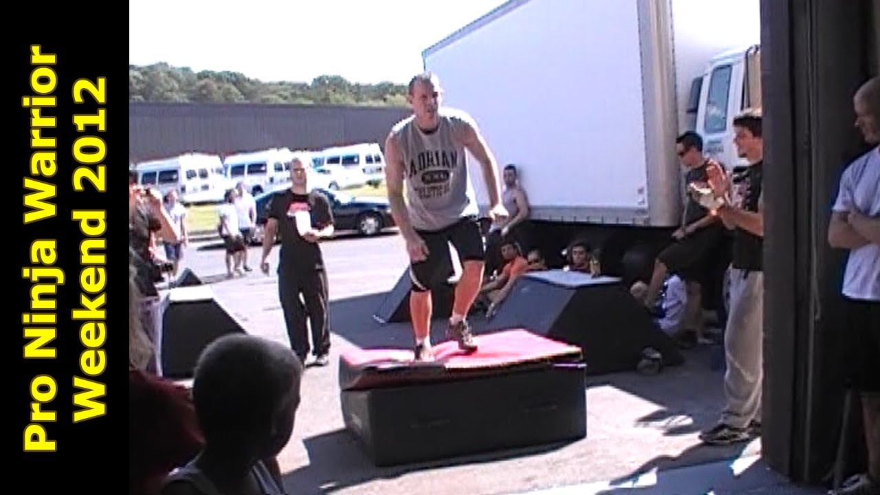 Stage One - Dustin Rocho - Pro Ninja Warrior Weekend 2012 - YouTube