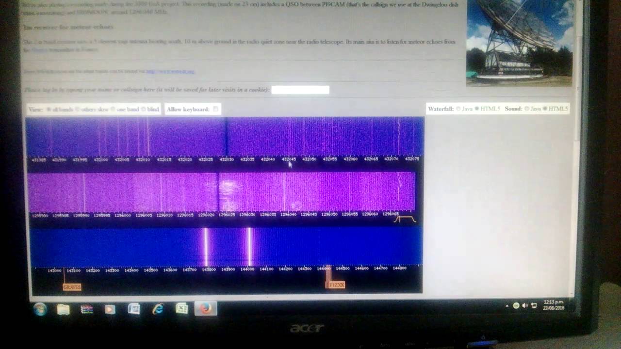 Como sintonizar radio aficionado on line - YouTube