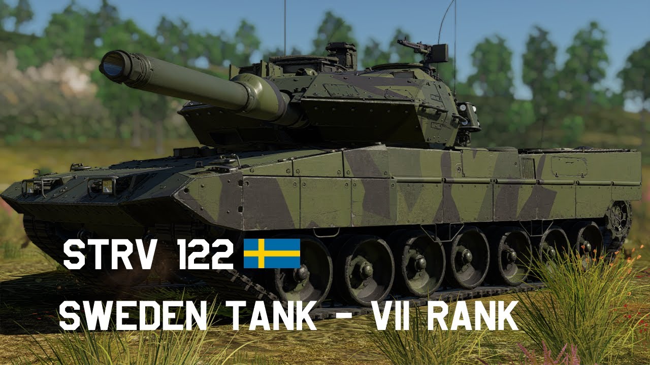 Warthunder Sweden Leo2A5 More Armor Strv 122 - YouTube