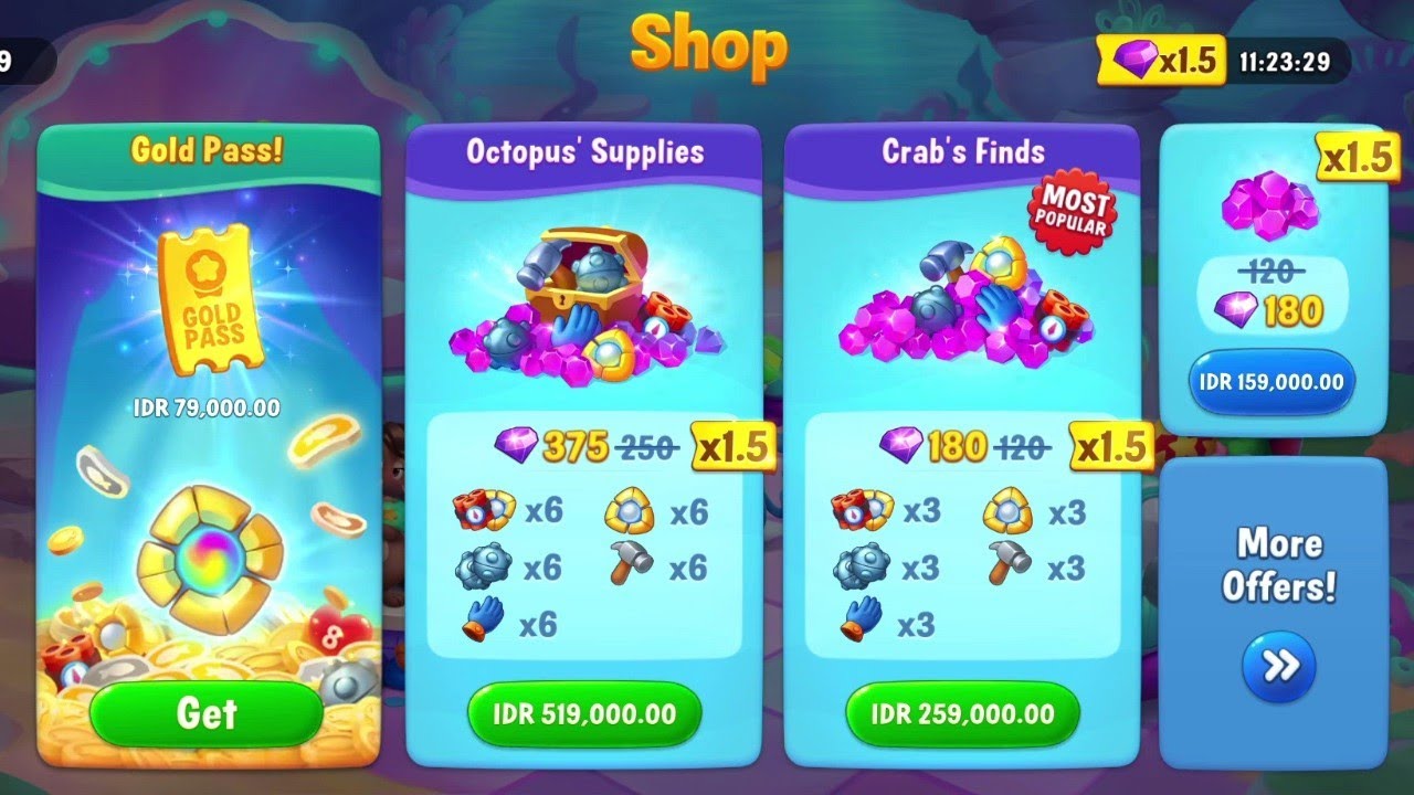 @Fishdom Buy Diamonds with Bonus 1.5x - YouTube