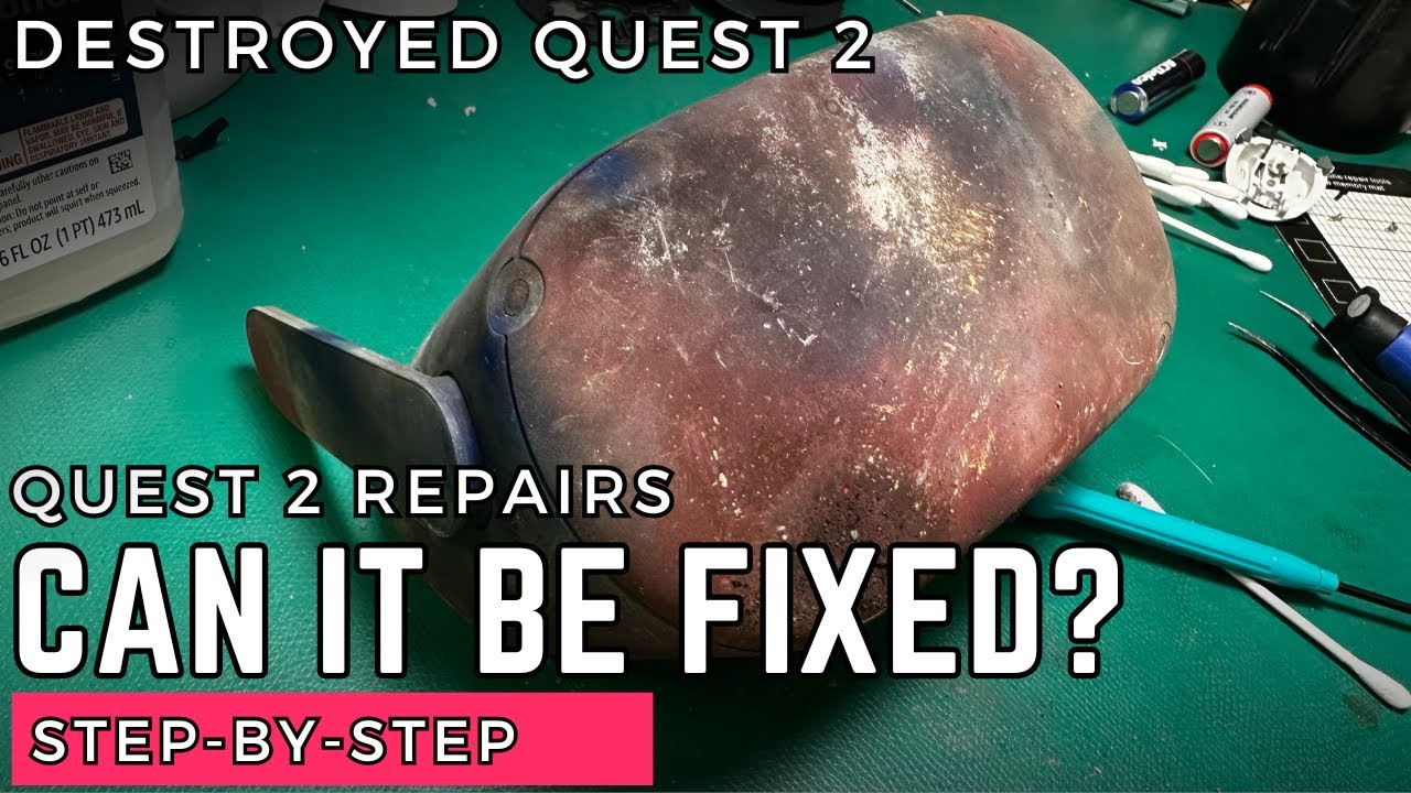 We Repair This Destroyed Quest 2 - YouTube