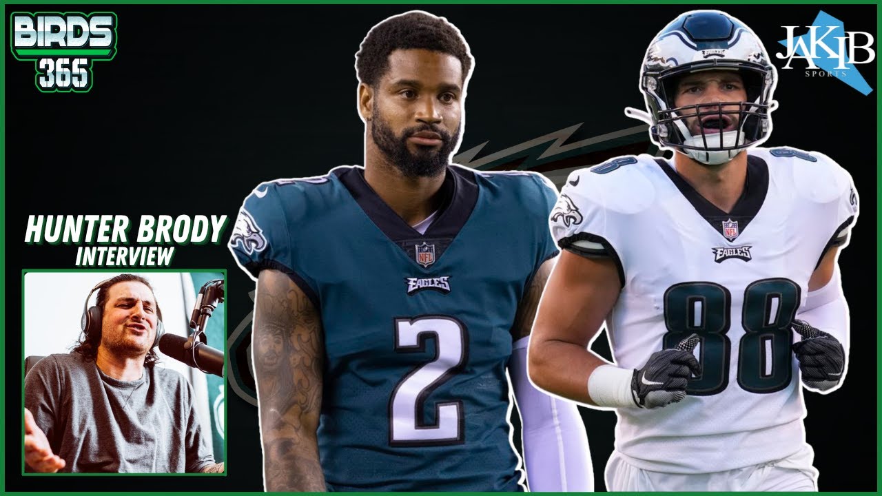 Hunter Brody Talks Eagles-Giants Playoff Matchup, Dallas Goederts ...