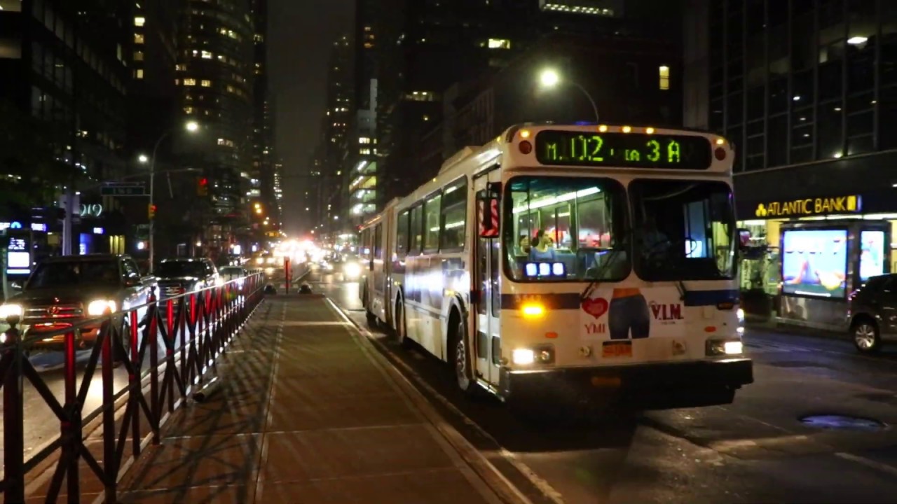 MTA New York City Bus 2002 New Flyer D60HF 5542 On The M102 @ 3rd ...