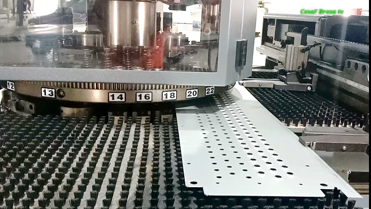 CNC SHEET METALS PUNCHING MACHINE | VERY CUTE MACHINE AND EASY TO USE ...