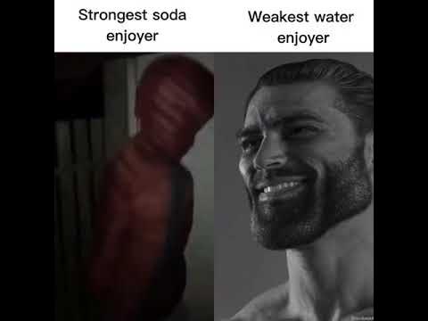 strongest soda enjoyer vs weakest water enjoyer . #shorts - YouTube