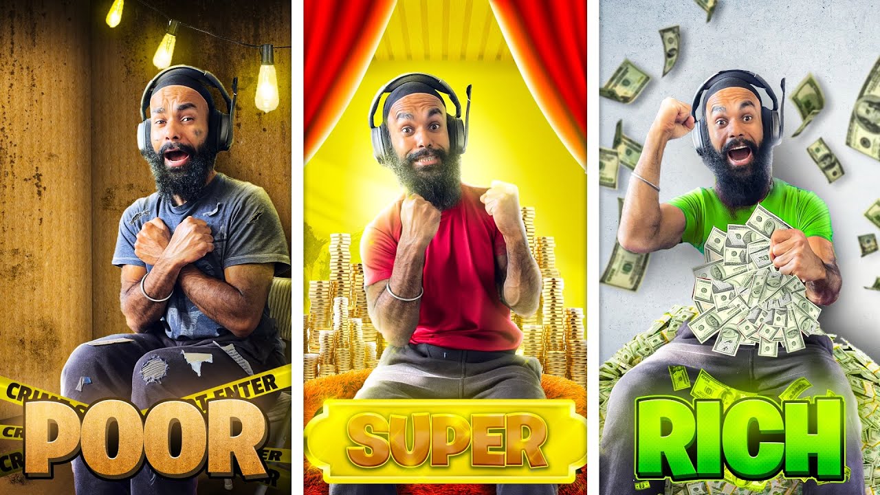 BECOMING POOR TO RICH IN ONE DAY - YouTube