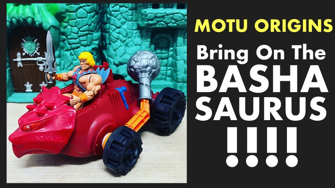 MOTU ORIGINS – Bring On The Bashasaurus! - YouTube