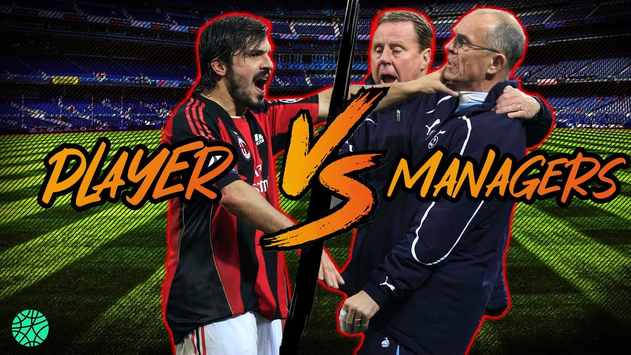 Football Managers vs Players Moments - YouTube
