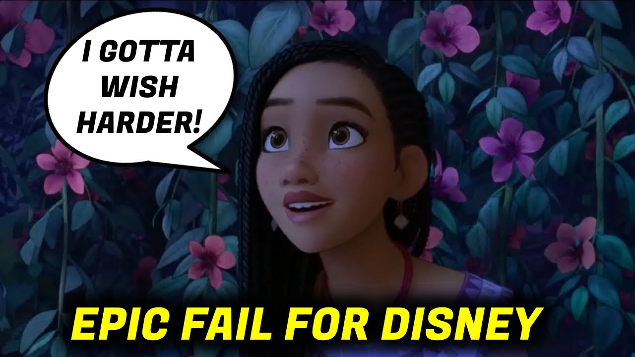 EPIC FAIL! Disney's Latest DISASTER! "Wish" Will Lose Millions! - YouTube