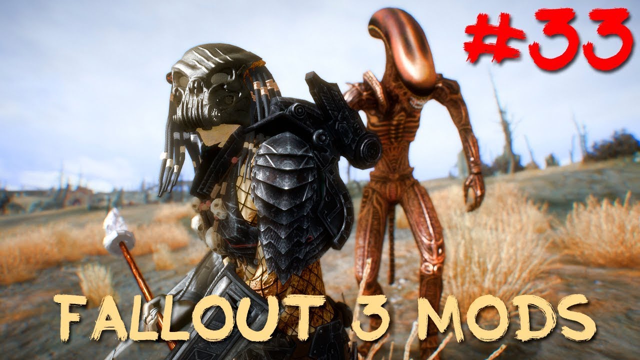 Fallout 3 Mods Ep. 33 | Aliens Vs Predator + Mass Effect 2 Infernus ...