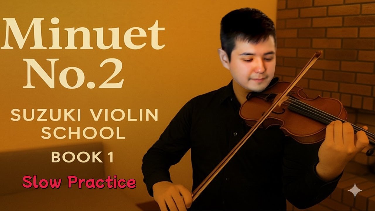 Minuet No 2 (Suzuki Book 1) | Slow Practice - YouTube