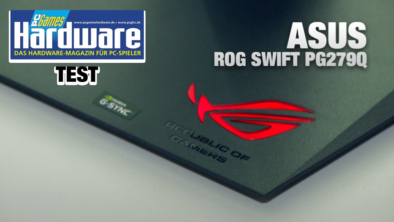 Asus ROG Swift PG279Q mit 165 Hz und G-Sync | Review / Test - YouTube