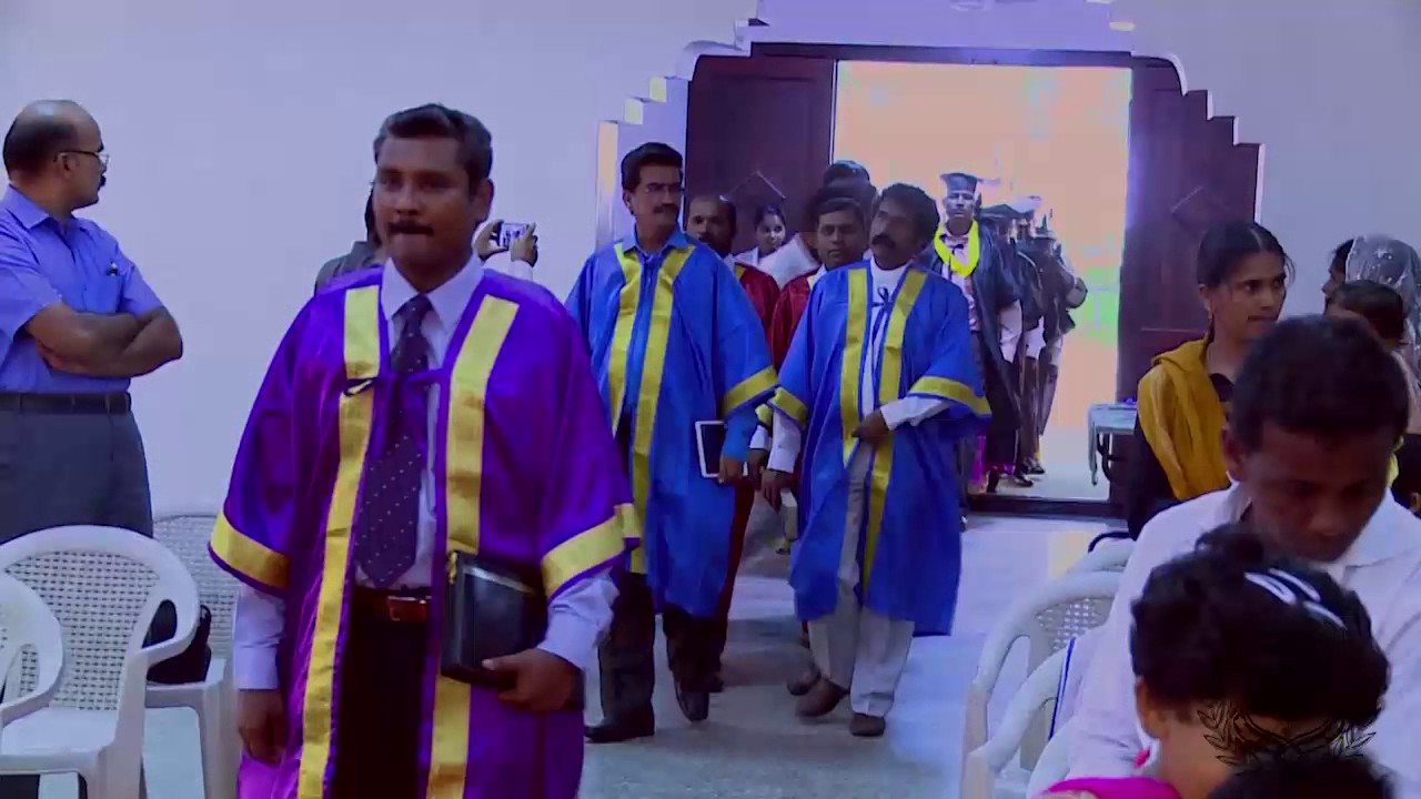 Haggai Bible training institute graduation service - YouTube