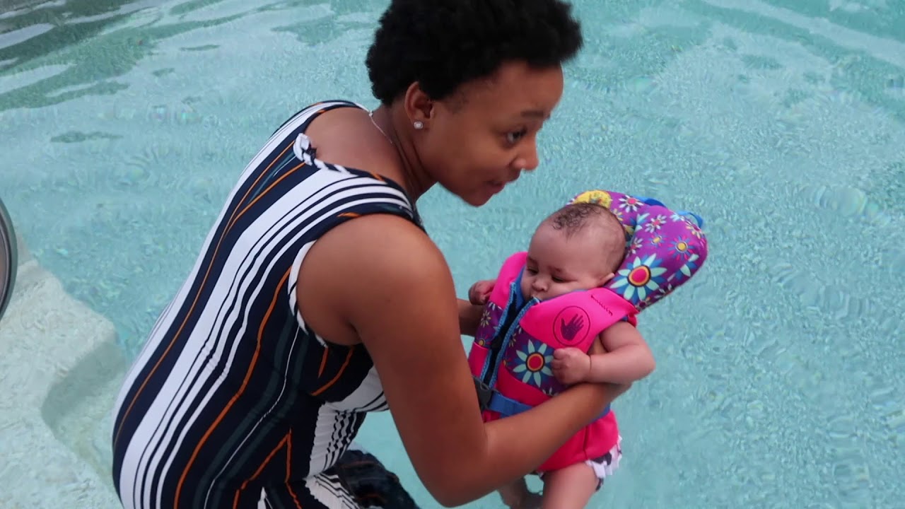 Babies FIRST Time Swimming!!!! - YouTube