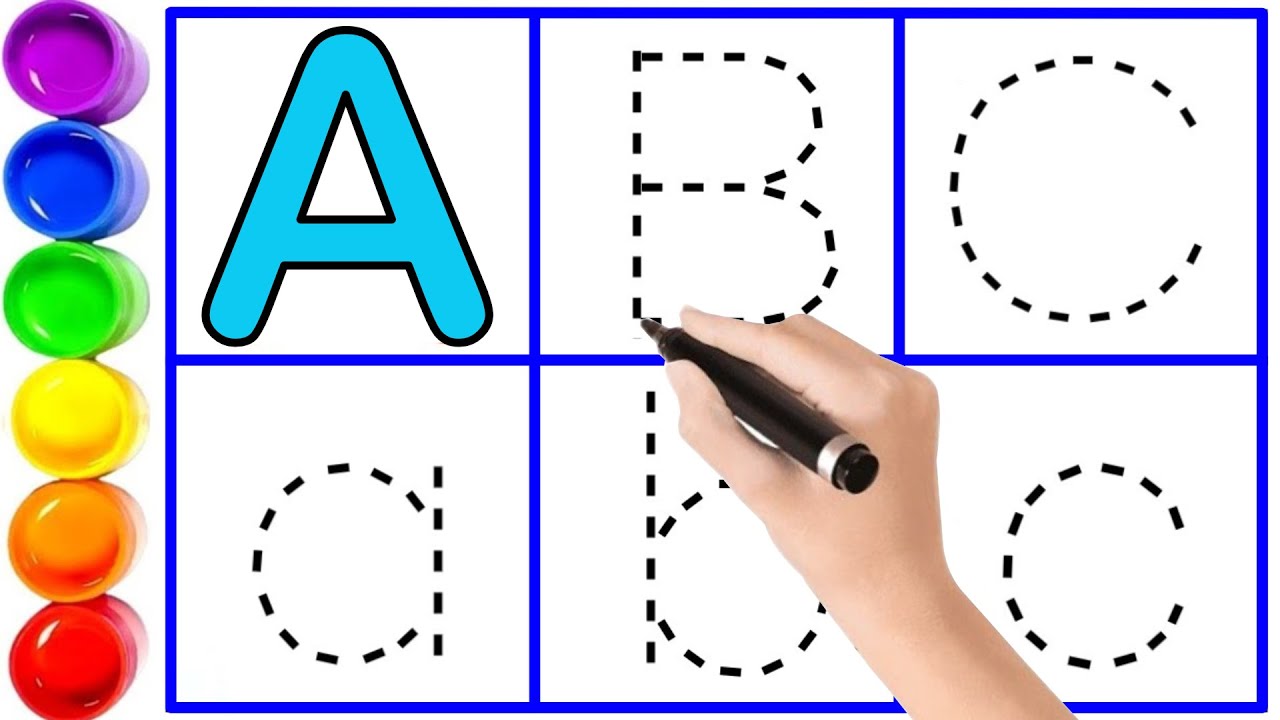 Alphabet Adventure Trace, Draw, and Discover A to Z | Easy Draw and ...