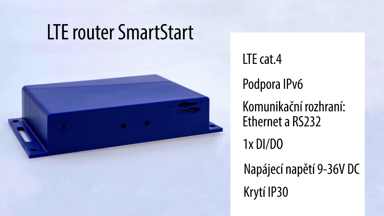 5 LTE router SmartStart 4 - YouTube
