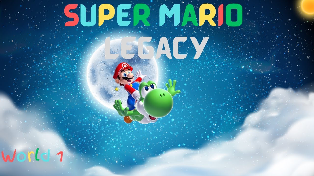 Super Mario Legacy (Normal) - World 1 - YouTube